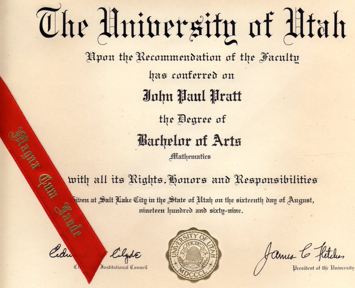 Diplomas And Certificates